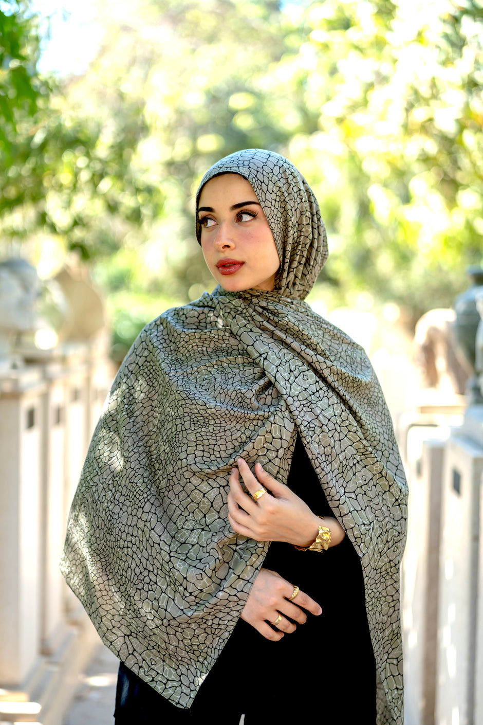 Cotton Patterned Modal – She & She